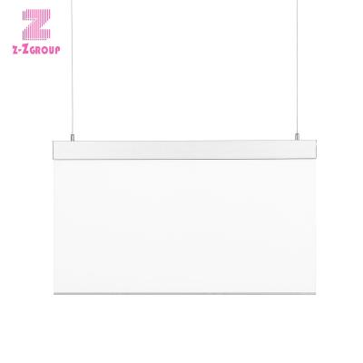 China WHOLESALE HERO Ceiling Double-sided LED Light Box Tempered Glass Aisle 600×350/900×350/1200×350mm — MOQ 2 | Z-Z Group for sale