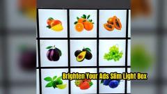 Slim LED Menu Sign Light Box Display