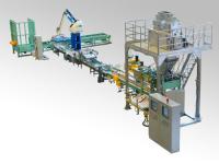 China Compost Carousel Auto Bagging Machine 20-50kg Capacity 600-1000 Bags/Hour Automatic Packaging System for sale