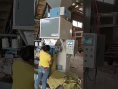 50-Kilogramm-beizen automatische offene Mund-Aufbauschungs-Maschinen-Skalen Verpackungssystem