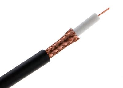 Cina CCTV RG59 un cavo coassiale 60% CCA da 75 ohm che intreccia 6,0 il conduttore del CU del PVC 0.65mm in vendita