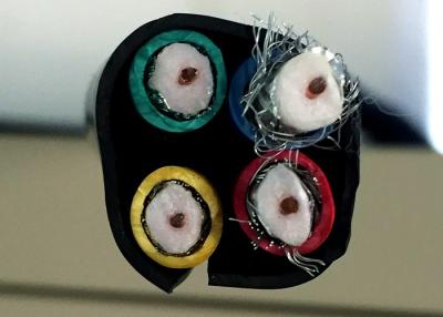 Cina Schermo combinato del doppio BC/CCS del cavo coassiale 18 di 4RG6 CATV 75 Ohn dell'AWG in vendita