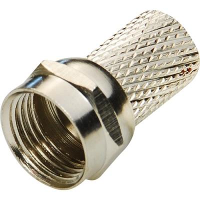 China Vernikkelde Draai op Coax Schakelaar 18mm de Adapter voor van RG59 RG6 (5c-FB) CATV Te koop