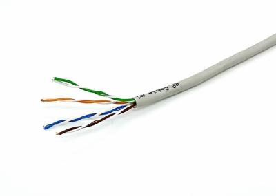 Cina Il CU Unshielded 24AWG del cavo PR04 0,48 alla rinfusa Cat5e del computer 4 paia scopre il rame in vendita