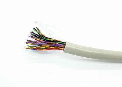 Cina Gray 25 paia del cavo di CAT5e UTP, cavo di twisted pair in rame del solido della rete 0.5mm in vendita