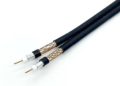 Cina Cavo doppio delle Telecomunicazioni del CE di CCE della classe dell'AWG CATV del cavo coassiale 18 dello schermo del quadrato di RG6U in vendita