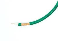 China KX6 CCTV Video Cable 75 Ohm Coaxial Cable 7X0.2mm BC Stranded Solid PE Insulation for sale