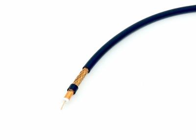 Cina RG59U 75 colore su misura stagnola dorata di colore del PE del cavo coassiale 3.7Foam di ohm in vendita