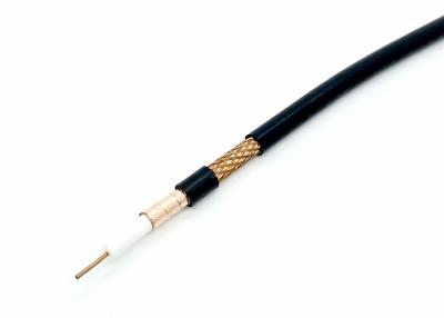 Cina RG59U 75 colore su misura stagnola dorata di colore del PE del cavo coassiale 3.7Foam di ohm in vendita