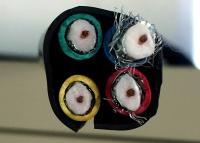 China RG6U+CAT5E 75 Ohm Coaxial Cable 4 Core Complex With Lan Cable CATV CCTV for sale