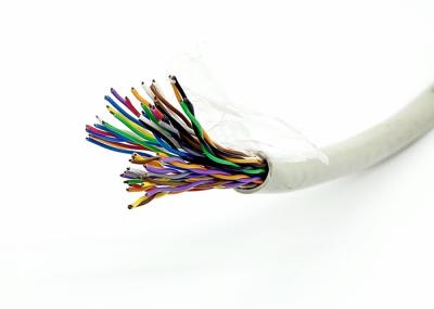 Cina Gray 25 paia del cavo di CAT5e UTP, cavo di twisted pair in rame del solido della rete 0.5mm in vendita