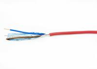 China 2.5mm² Solid Copper Shielded Fire Resistant Security Wire Alarm Cable 2 Cores for sale