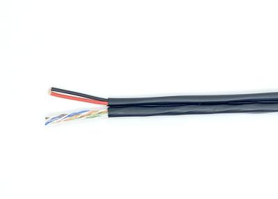 Cina Il cavo siamese Unshielded 4P della macchina fotografica di CAT5E+2C ha torto 24AWG per il sistema di controllo in vendita