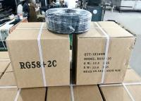 China RG58 2C Siamese Solid PE Combo Coax Bulk CCTV Cable SYV-50-3 for sale