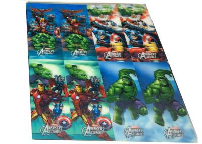 China Custom Printing 3D Lenticular Bookmarks Eco-friendly 0.2mm - 0.6mm for sale