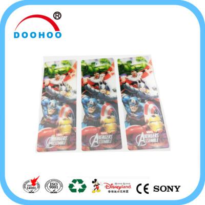 China 0.3mm PP PET Lenticular 3D Printed Library Bookmarks FAMA Cerification for sale