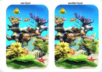 China PMS Cool 3D Fridge Lenticular Magnets 3D Refrigerator Magnets for sale