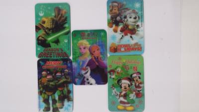 China 0.2mm PVC 0.5mm 3D Fridge Magnets CMYK printing FAMA Cerification fridge magnet for sale