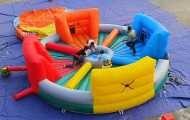 Quality Multi Color Hungry Hippos Inflatable Games Customized For Adults Teenager for sale