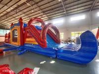 Quality Children Inflatable Bounce House And Slide Customized With Pool Stopper for sale