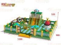 Quality Children Playground Inflatable Castle Bounce House With Slide for sale
