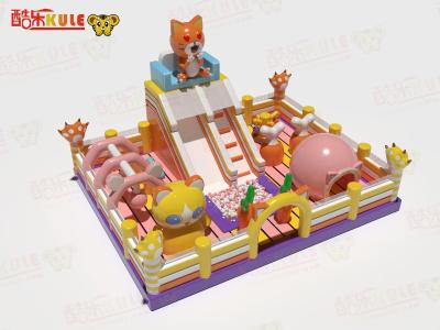 중국 반짝이는 점프 펌플 캐슬 핑크 노란색 판매용