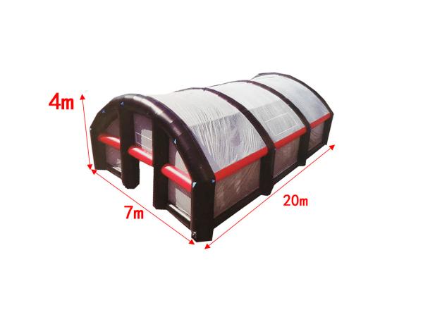 Quality Large Outdoor Transparent Inflatable Tents Movable For Camping for sale