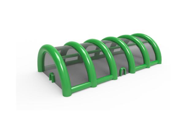 Quality Green Outdoor Inflatable Tents Movable Air Structure For Event for sale
