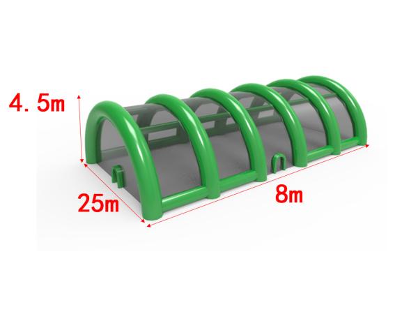 Quality Green Outdoor Inflatable Tents Movable Air Structure For Event for sale