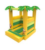 China Children Inflatable Bouncy Castle With Monkey Patterns for sale