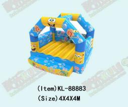 China Inflatable SpongeBob Jumping House Small Size For Childrens for sale