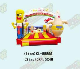 China Small Jumping Childrens Inflatable Bouncy Castle 5*4.5*4m for sale