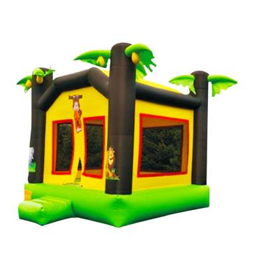 중국 팜 트리 작은 상업용 튀는 집 어린이 점프 성 판매용