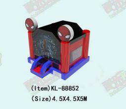 China Casa de salto inflable comercial con patrones de Spider-Man en venta
