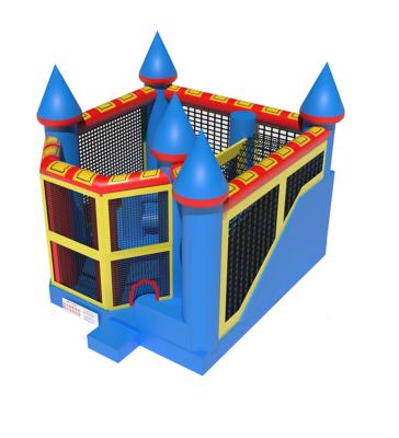중국 어린이 들 은 슬라이드와 함께 상업용 부풀려 질 수 있는 반짝이는 집 을 놀아 판매용