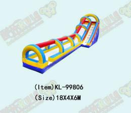 China Summer Feeling Commercial Grade Large Inflatable Water Slide for sale