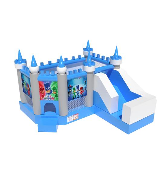 Quality Commercial Childrens Inflatable Bouncy House With Slides Rentals for sale