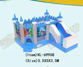Quality Commercial Childrens Inflatable Bouncy House With Slides Rentals for sale
