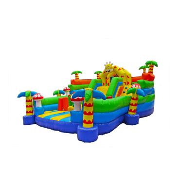 China Outdoor And Indoor Inflatable Slides For Kids And Adults for sale