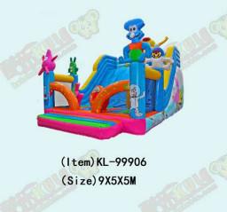 China Personaliza las diapositivas inflables para jugar al aire libre con Patrick Design en venta