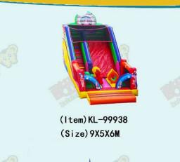 Cina Vibrante e colorata scivolo gonfiabile per bambini emozionante esperienza di scivolo in vendita