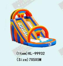 中国 屋外イベント パーティー や 遊び場 の ため の 膨らませ られる 水スライド 販売のため