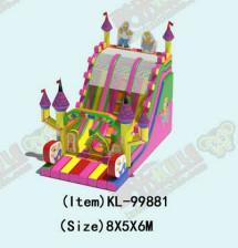 China Entertaining Inflatable Slides Combines Sliding Fun With A Themed for sale
