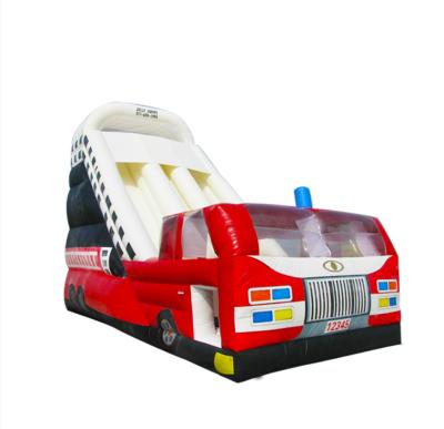中国 充電式スライドをカスタマイズします 消防車 テーマ 子供のためのパーティー 販売のため