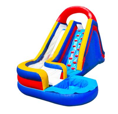 중국 활기차고 다채로운 어린이용 부풀이 슬라이드 흥미 진진한 슬라이딩 경험 판매용