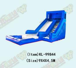 China Slide inflável vibrante e colorido para crianças à venda