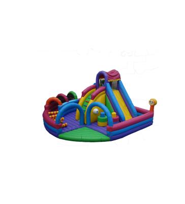 Cina Parco giochi per bambini giraffa gonfiabile scivolo per noleggio in vendita