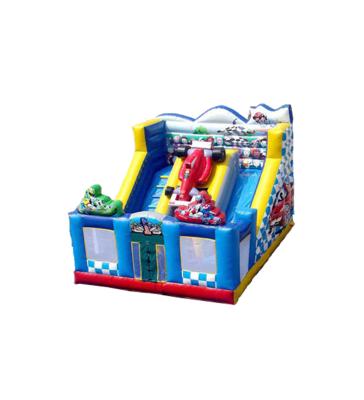 Cina Parco giochi per bambini giraffa gonfiabile scivolo per noleggio in vendita