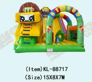 Cina Piccolo castello saltellare commerciale con giardino per bambini in vendita
