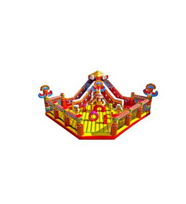 China Children Fun Park Inflatable Carnivel Playground Slide For Rentals for sale